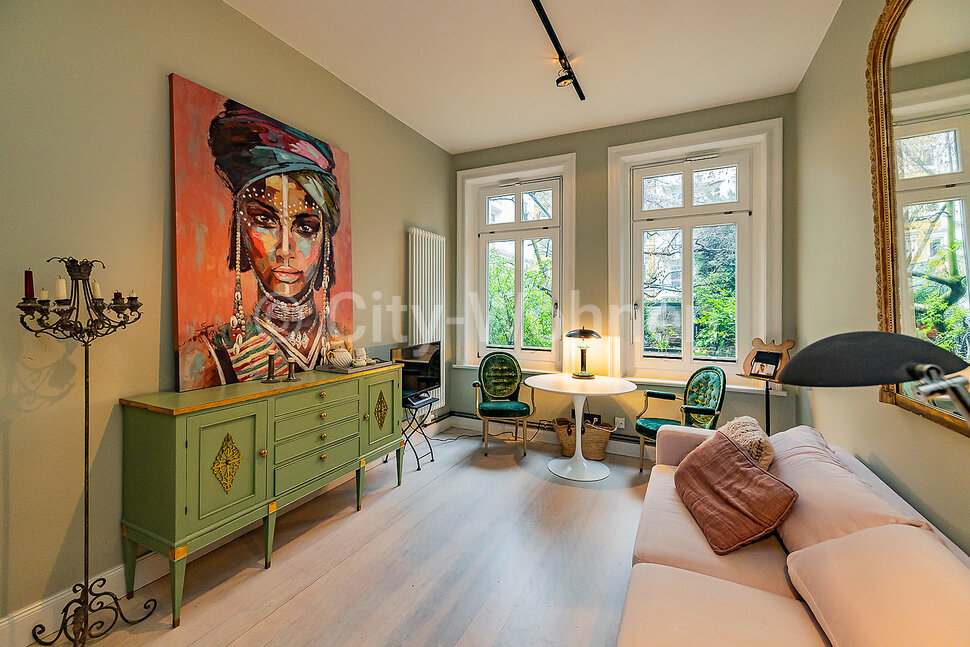 Schöne 2-Zimmerwohnung mit eigenem Garten in Hamburg-Winterhude | City ...