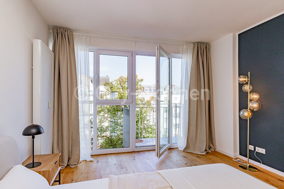 Moderne, gut ausgestattete 1-Zimmer Wohnung mit Balkon und Fahrstuhl in Hamburg-Eppendorf | City ...