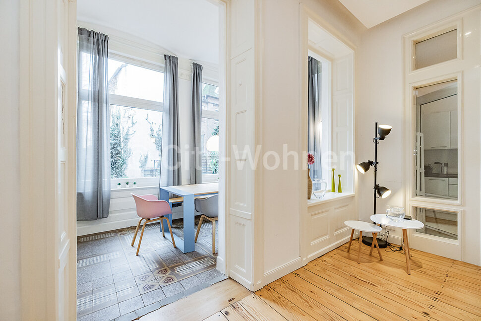 Möblierte Wohnung mit Garten, direkt an der Alster in Hamburg-St. Georg ...